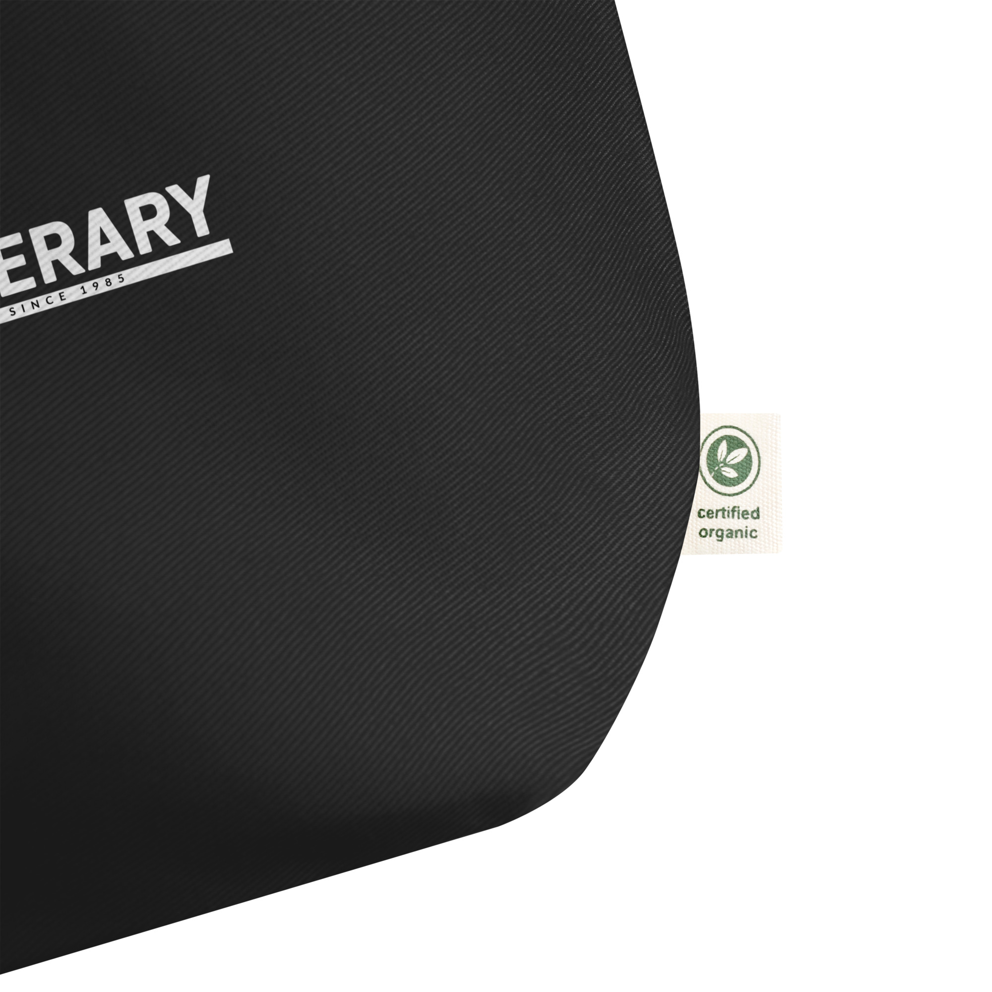 Lambda Logo Large organic tote bag - Lambda Literary